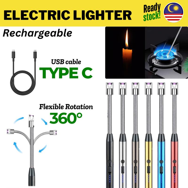 ITOSHI Pemetik Api Electric Arc Lighter Rechargeable Lighter - TikTok ...