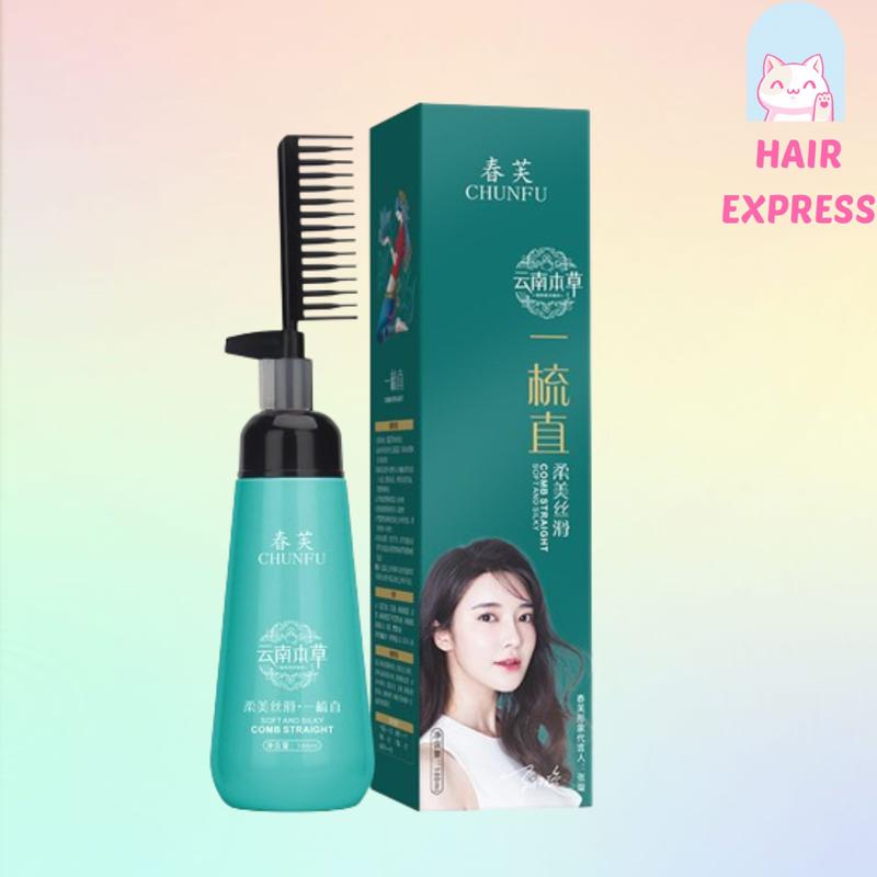 1 step Krim Ubat Pelurus rambut permanent tanpa iron Smoothing - TikTok ...