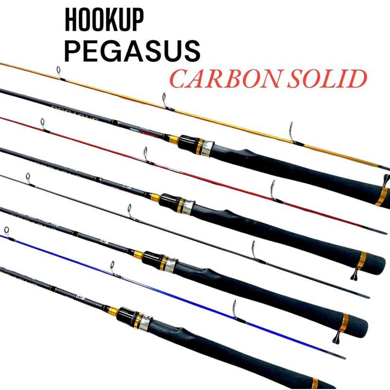 JORAN SPINNING CARBON SOLID MERK HOOK-UP PEGASUS SERIES - Shop | Tokopedia