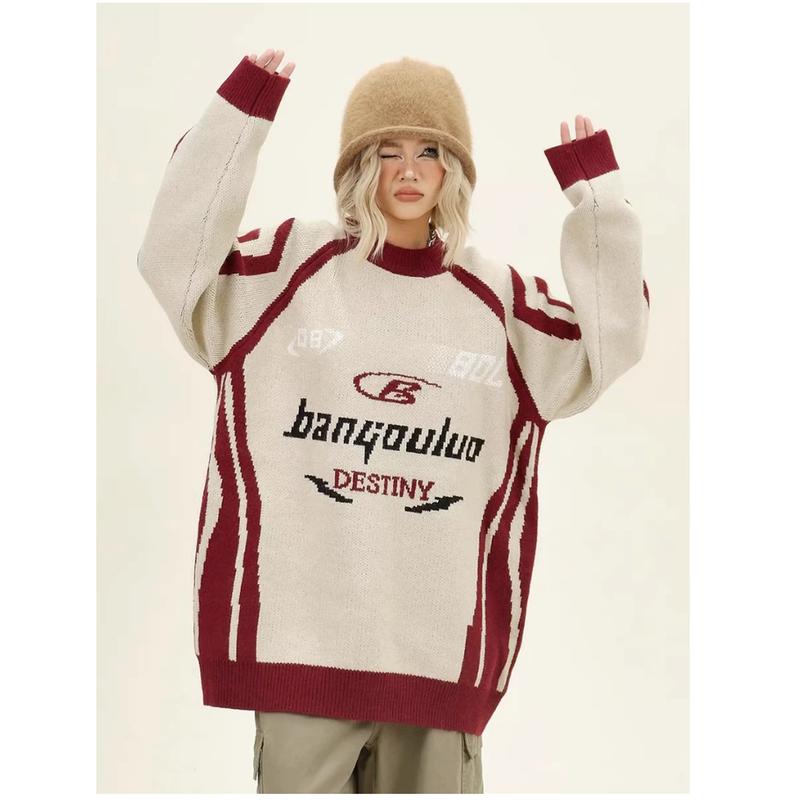 DESTINY BOXY NITWEAR AKRILIK SWEATER OVERSIZE UNISEX NTR Knitwear ...