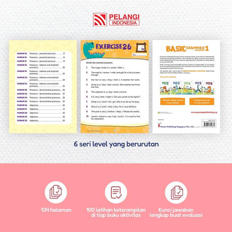 Buku Anak SD Inggris : Basic Grammar Workbook - Shop | Tokopedia