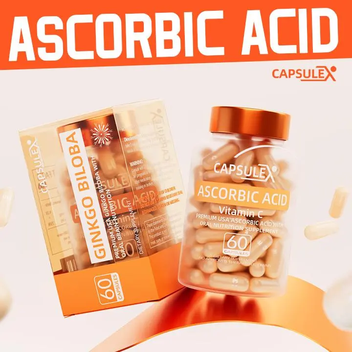 CapsuelX Vitamin C Capsule Ascorbic Acid 60 Kapsu - TikTok Shop Malaysia