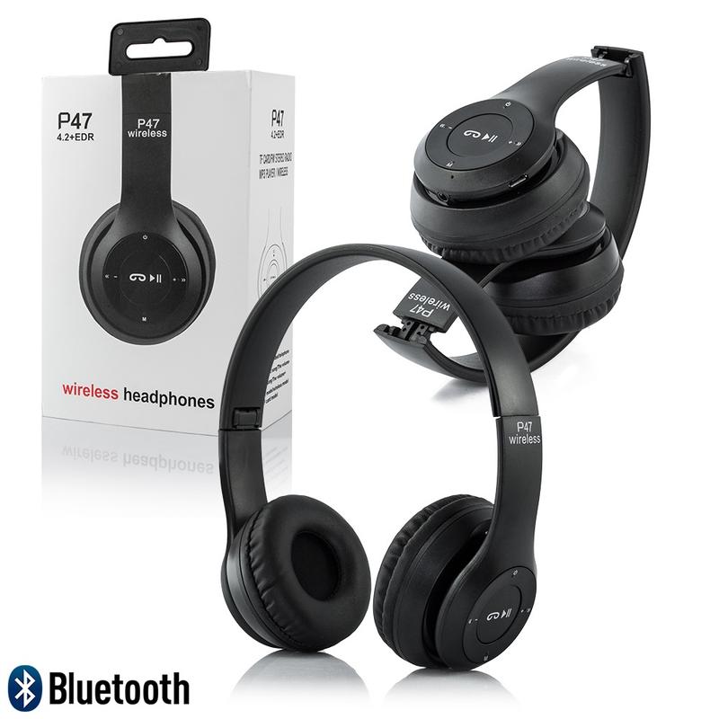 HEADPHONE BLUETOOTH P47 Pure Bass | Headset Bluetooth P47 PR - Shop ...