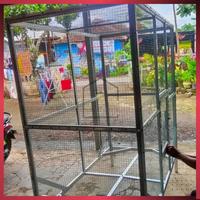 Jual Kawat Mesh Loket Galvanis Putih Panjang 5 Meter Lubangan 1" 1/4" 1 ...