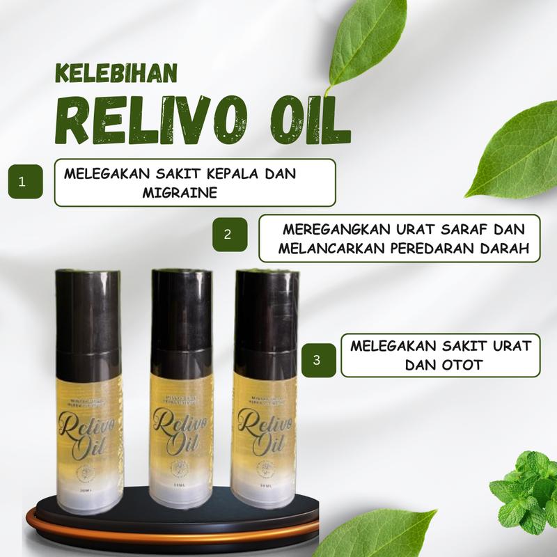 SET COMBO (MINYAK URUT MODEN AROMATERAPI) - RELIVO OIL - TikTok Shop ...