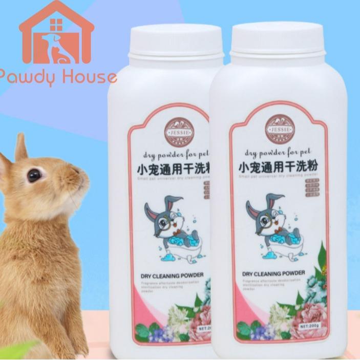 Deodorant Small Animal Shower Dry Powder Rabbit Guinea Pig Hamster Bath ...