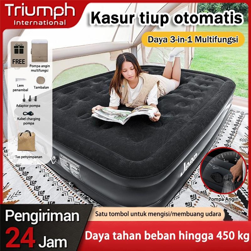 TERLARIS 200*150*40CM Kasur sofa tiup/pompa pengisian listrik kasur ...