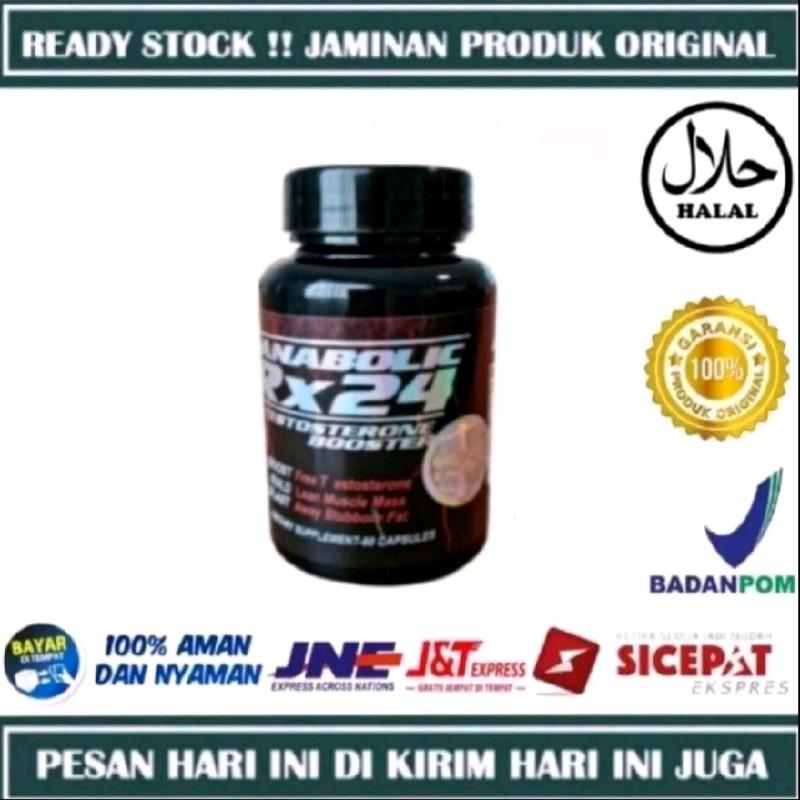 Anabolic Rx 24 Booster Testosterone Booster Penambah Hormon Ampuh ...