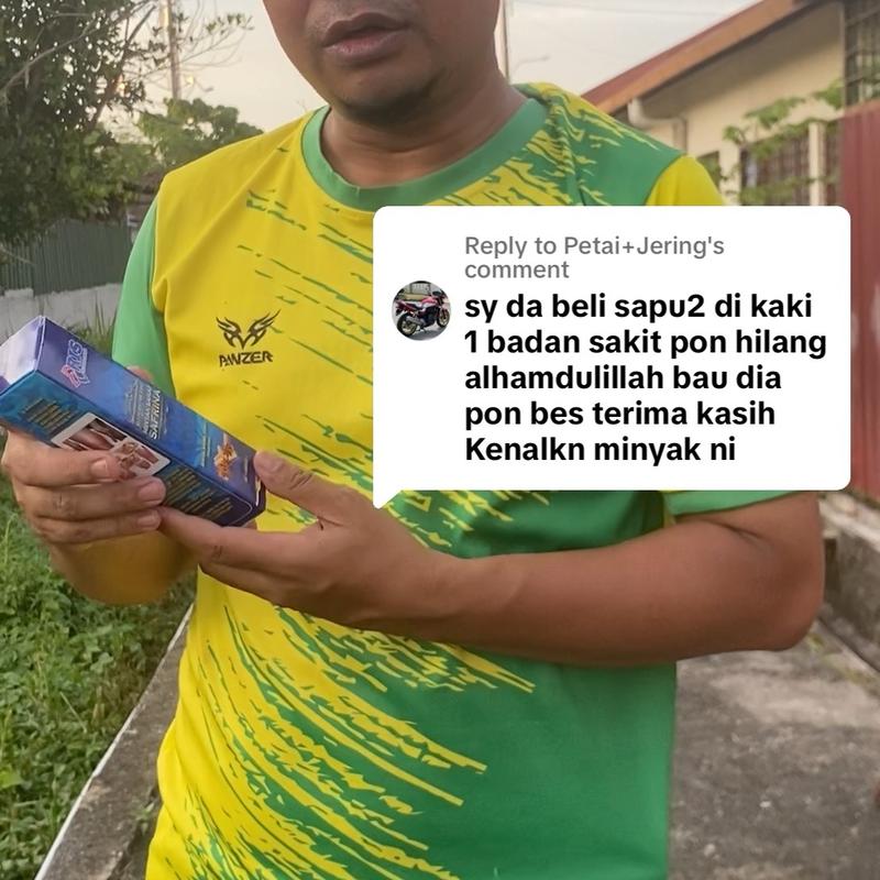 Minyak Saraf Safrina Body Care - TikTok Shop Malaysia