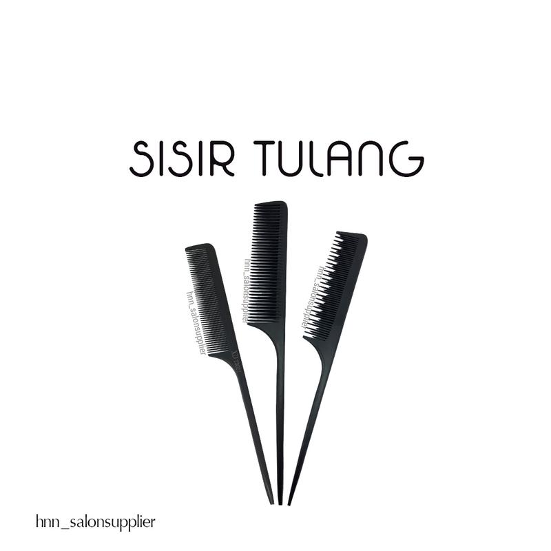 Sisir Tulang Rata Styling Rambut Sisir Gunting Salon Barber Barbershop ...