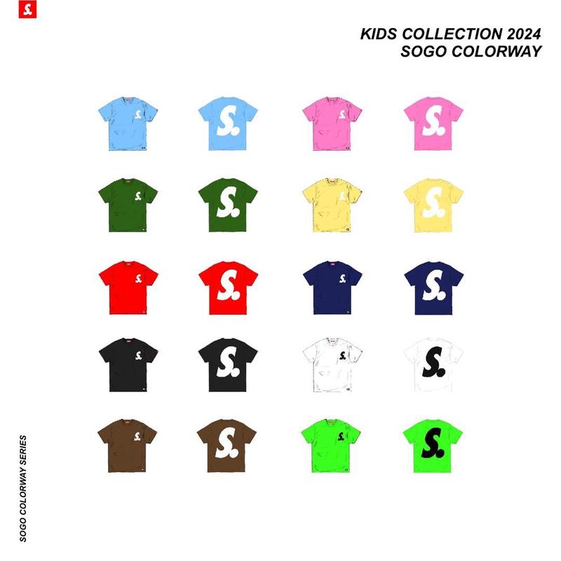 SS 24 (KIDS) SOGO COLORWAY TEE COLLECTION - TikTok Shop Malaysia