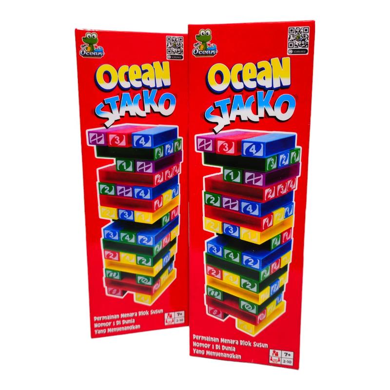 Permainan Stacko Balok Susun Board Game - Shop | Tokopedia