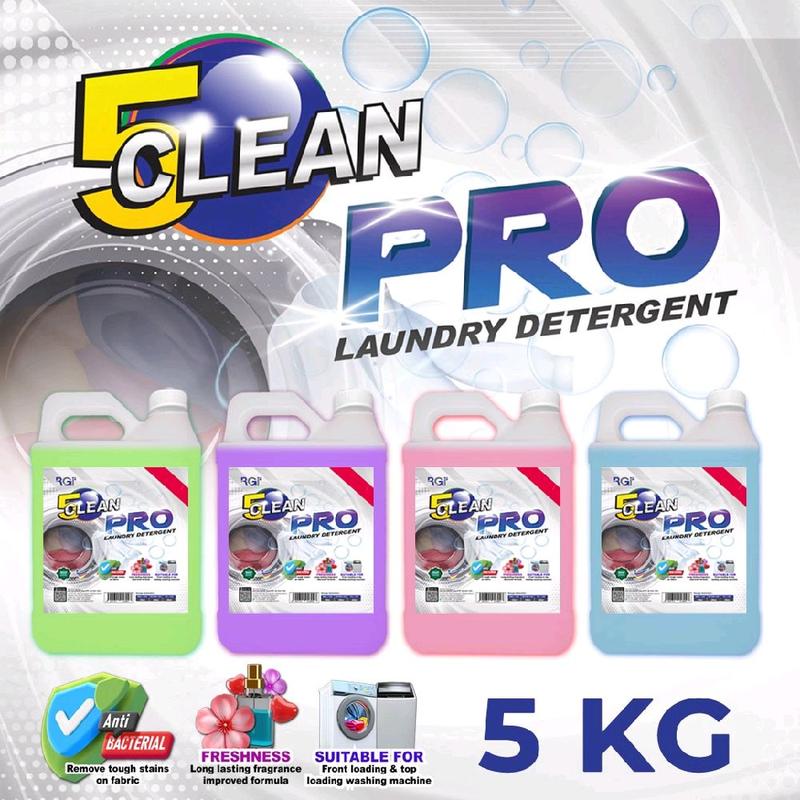Sabun Dobi Viral 5CLEAN PRO 5KG - TikTok Shop Malaysia