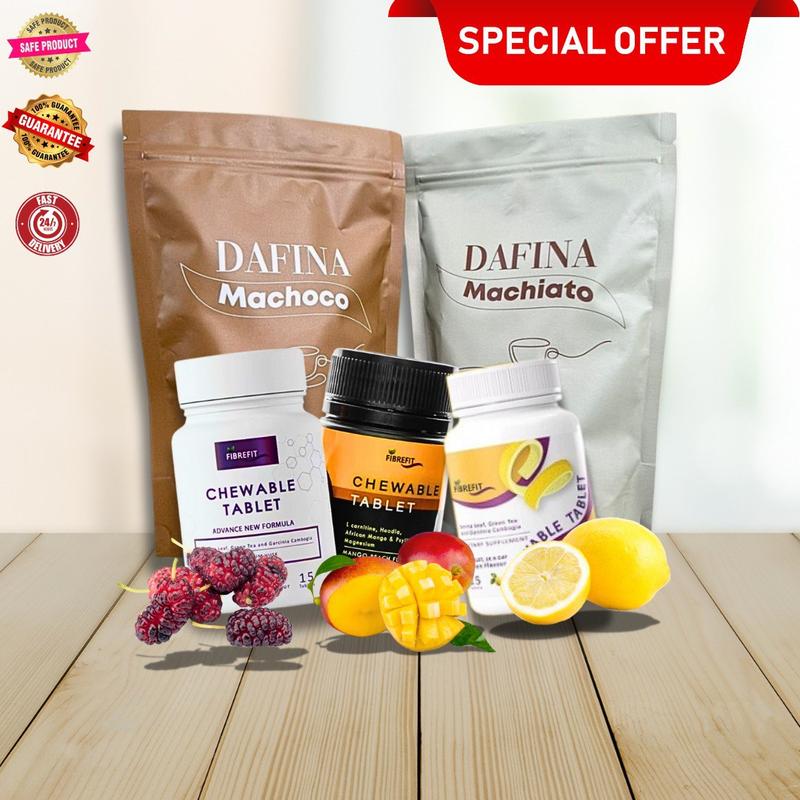 [NEWSET] Cmbo DAFINA COFFEE (Machiato/Machoco) + FF CNDY (Lemon/Mango ...