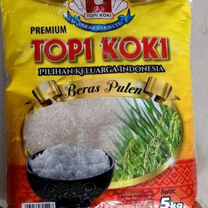 Topi Koki Beras Pulen 5kg Premium Pilihan Keluarga Indonesia Beras ...