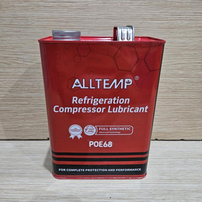 Jual Oil Compressor Alltemp POE 68 4L Chiller - Oli POE68 4 Liter ...