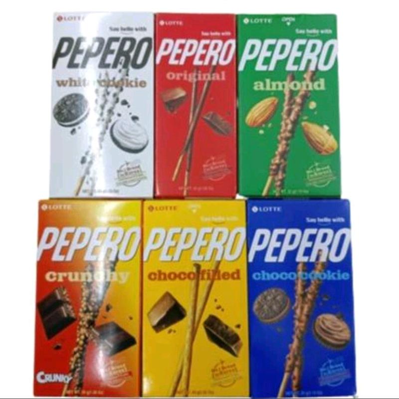 Pepero big pack almond,white cookie,snowy almond,chocoo cookie,crunchy ...