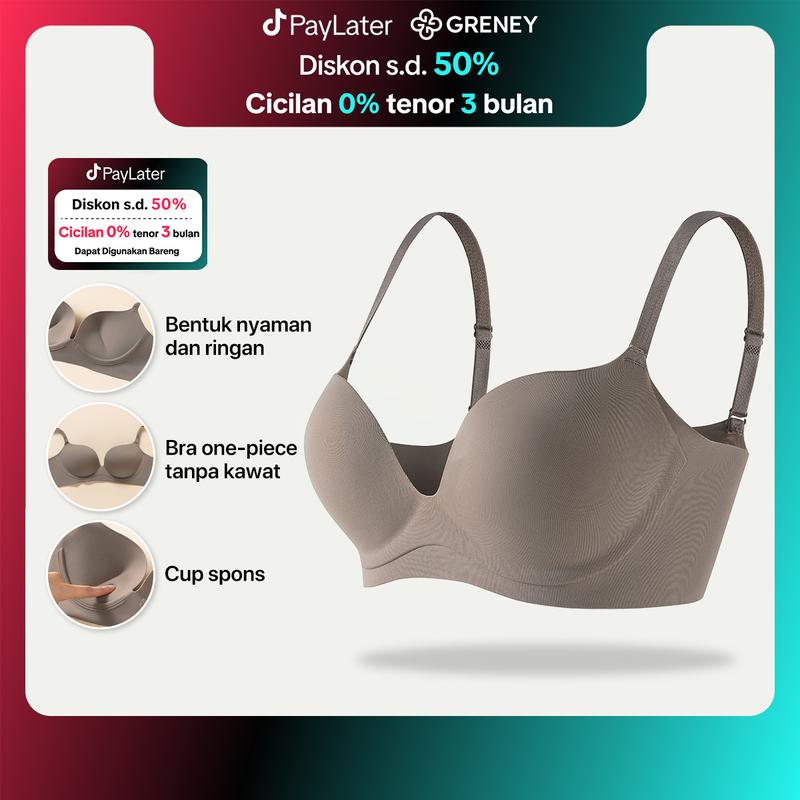 GRENEY-Gbras-Bra One Piece Warna Bh Wanita Beha Pakaian Dala - Shop ...