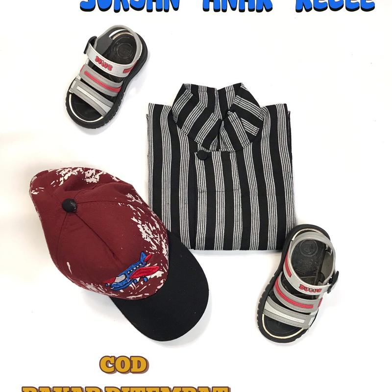 Baju adat jawa-surjan lurik-baju lurik anak-baju lurik cowok - Shop ...