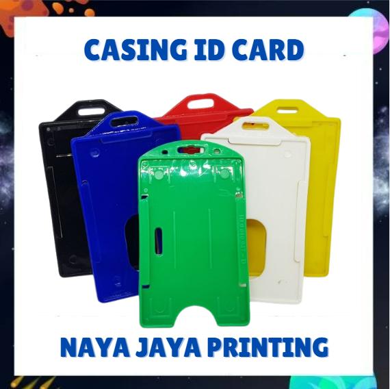 Casing Id Card tempat id card PVC Holder Kartu - Shop | Tokopedia
