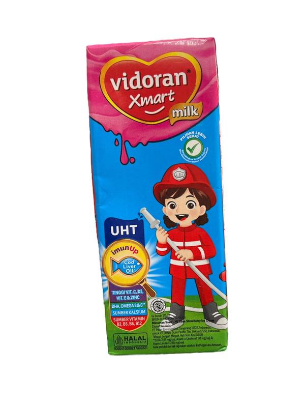 VIDORAN XMART UHT STROBERI - Shop | Tokopedia