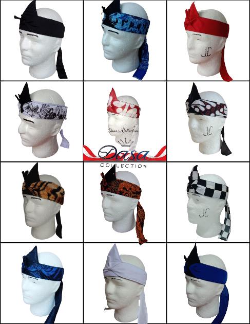 IKET KEPALA KHAS SUNDA PRAKTIS - IKAT TRADISIONAL SUNDA - BLANGKON ...