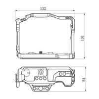 Jual PREMIUM Universal Camera Cage RIG for Canon EOS R50 & EOS R100 ...