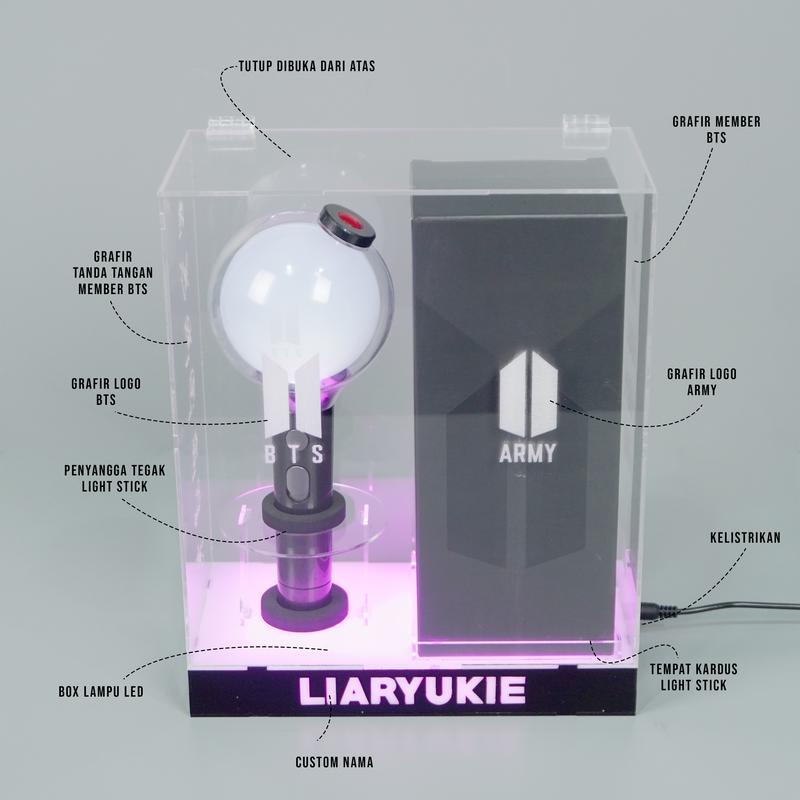 BOX GABUNG LS BTS SE DAN KARDUS PLUS TTD NAMA MEMBER Putih - Shop ...