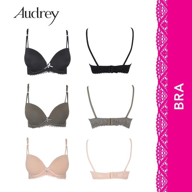 Audrey 5/8 Padded Push Up Wired Fashion Bra 83-4194/95 - TikTok Shop Malaysia