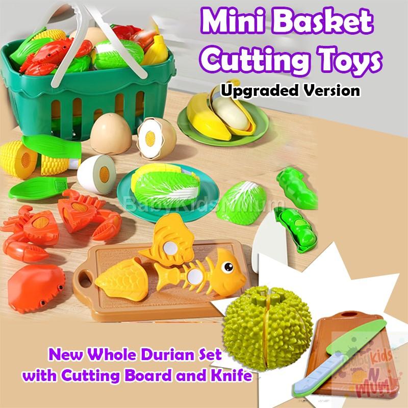 Cutting Play Vegetable Fruits Food Pretend Play Set Toy Earl - TikTok ...