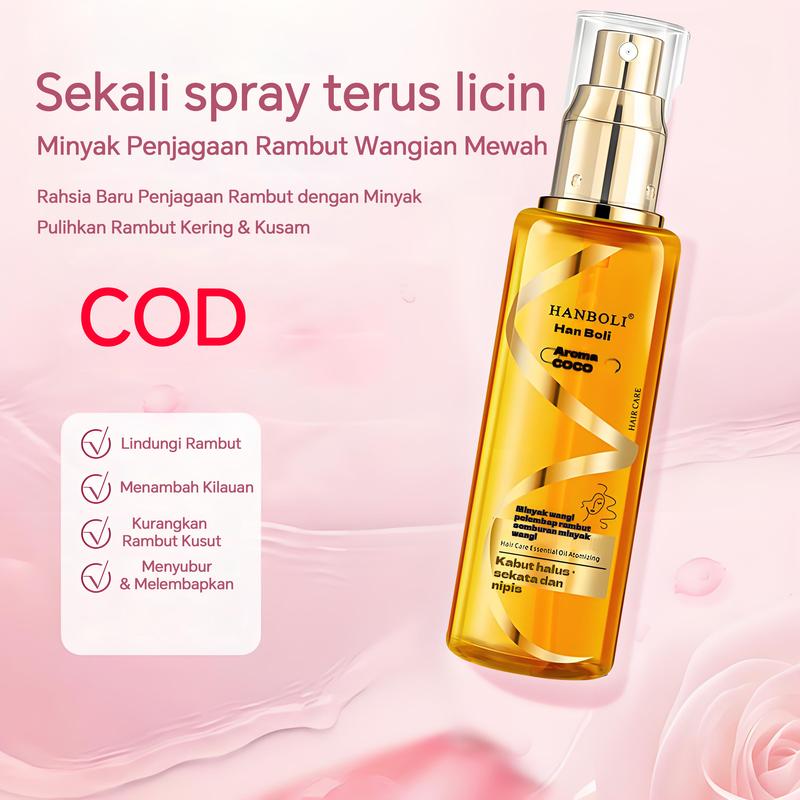 【COD】Semburan Minyak Rambut Wangi & Lembut – Atasi Rambut Kering ...