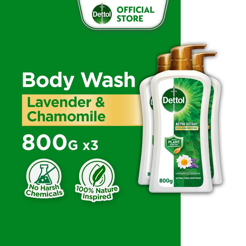 Dettol Activ-Botany Green Tea & Bergamot Shower Gel Body Was - TikTok ...