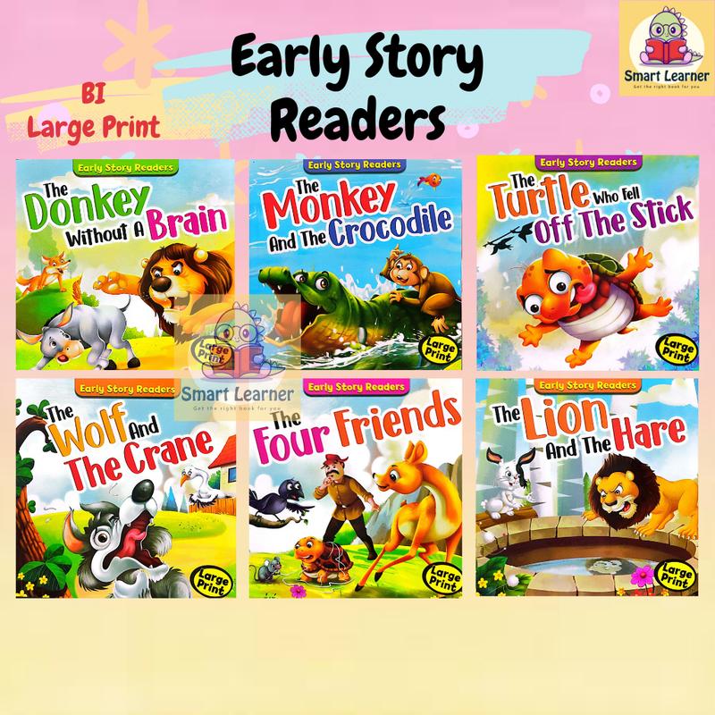 [SB] Early Story Reader Preschool Large Print Story Book Tadika ...