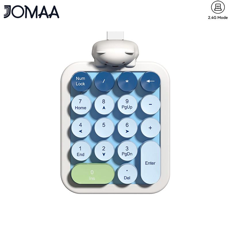 Ergonomic Portable Numeric Keypad 2.4G Plug and Play Wireless Keypad ...