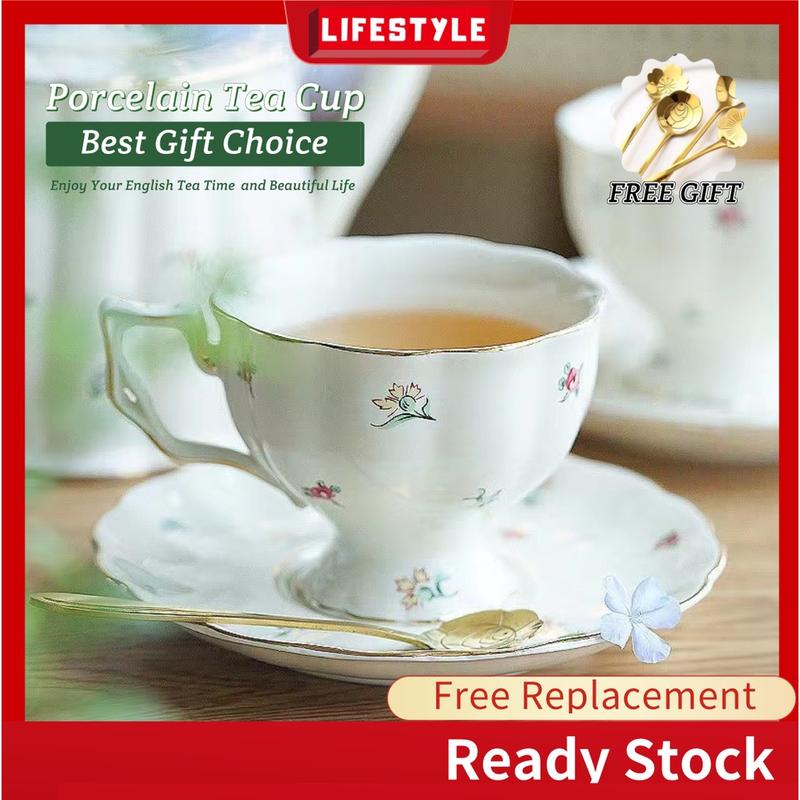 LIFESTYLE 2pcs Teacup Set French Classic Tea Cup Tea pot Tea - TikTok ...