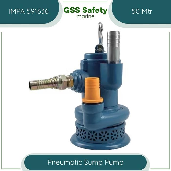 Jual IMPA 591636 Pneumatic Sump Pump 50 Mtr (Max Lift) Air Inlet 25mm ...