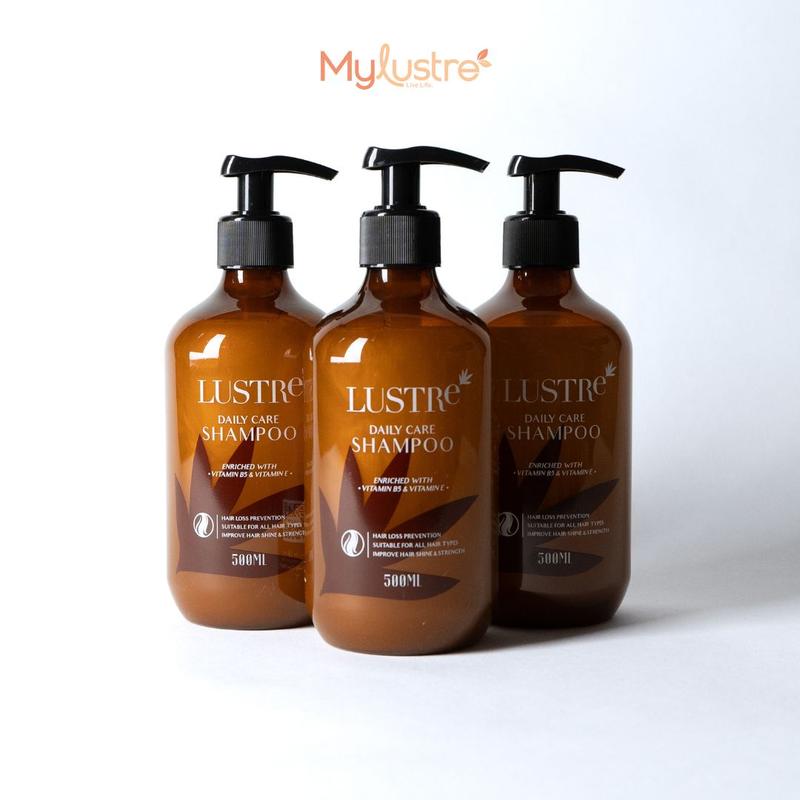 MyLustre | Bundle of 3 | Lustre Daily Care Shampoo | Strengthens - TikTok Shop Singapore