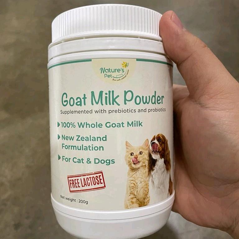 Nature's Pet Goat Milk Powder 200gm - TikTok Shop Malaysia