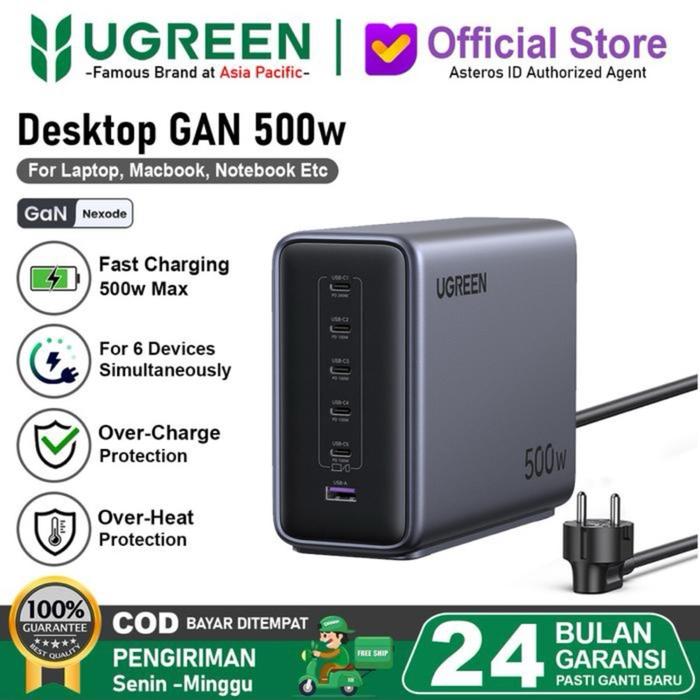 Jual UGREEN Desktop Charger 300W 500W GaN For Macbook Laptop FAST ...