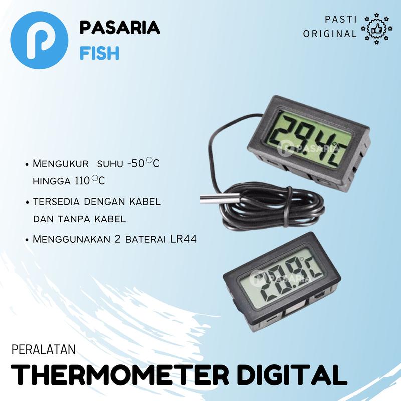 THERMO/THERMOMETER/TERMO METER DIGITAL Air Cek Suhu Otomatis - Shop ...