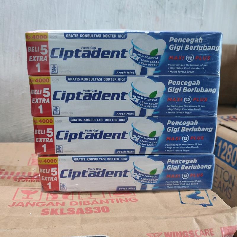 12 PCS Ciptadent 75 gr Varian Random - Shop | Tokopedia