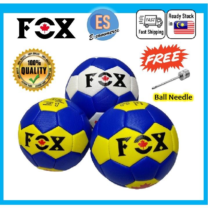 FOX PU STITCH HANDBALL SIZE: 1,2,3 FREE NEEDLE SUPERIER QUALITY ...