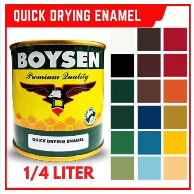 enamel paint QDE Quick Dry Enamel Paint 1/4 LITERS 125 PESO - TikTok ...