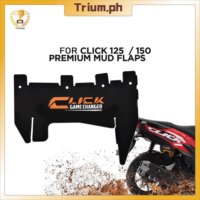 RUBBER MUD FLAPS COVER For CLICK 125/150 V2 RUBBER MUD FLAPS - TikTok ...