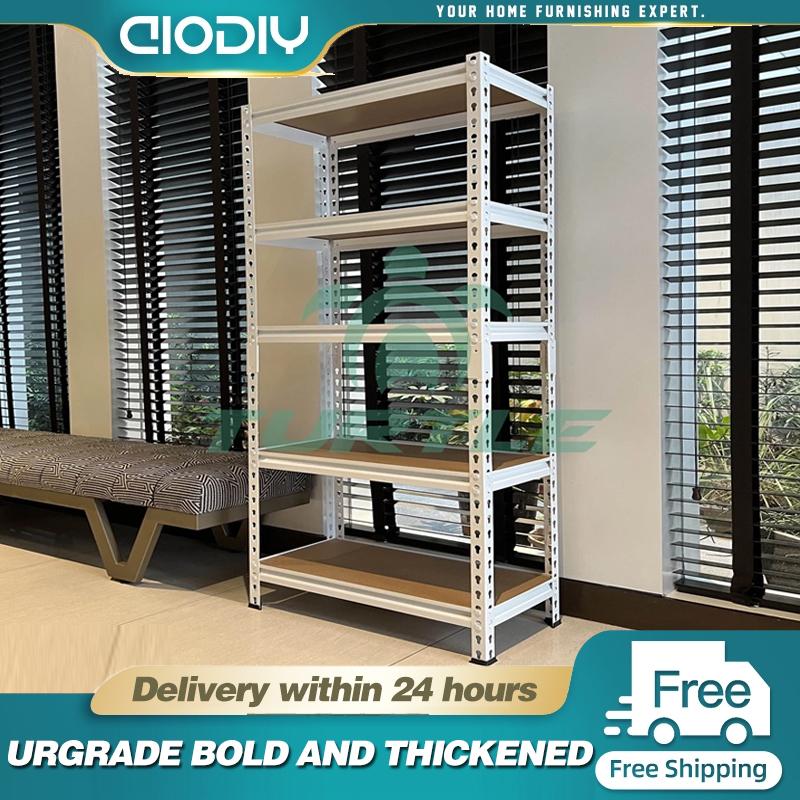 6 Layer Metal Rack Steel 5 Layer Boltless Organizer Shelf 4 Layer ...
