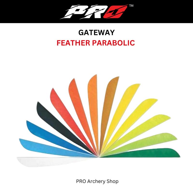 GATEWAY VANES FEATHERS ARROW - VANE BULU PARABOLIC 2,5" | 3" - Shop ...