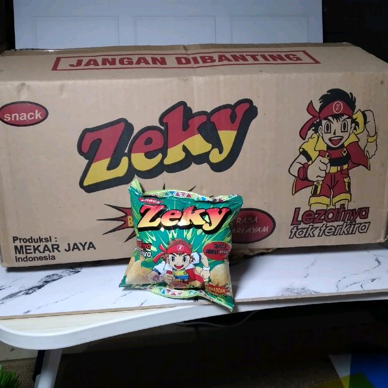 1 DUS ZEKY ISI 4 PACK 40 PCS (CIKI VIRAL BERHADIAH UANG ) - Shop ...