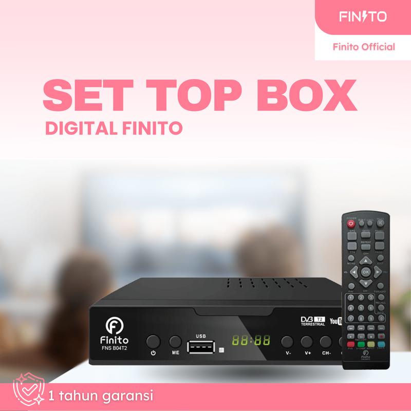 Set Top Box Digital Finito Anti Panas Resmi SNI FULL HD - Shop | Tokopedia