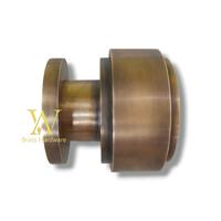 Jual Knob Pintu Rumah Kuningan Antik Motif Polos Diameter 7 cm - 2 Pcs ...