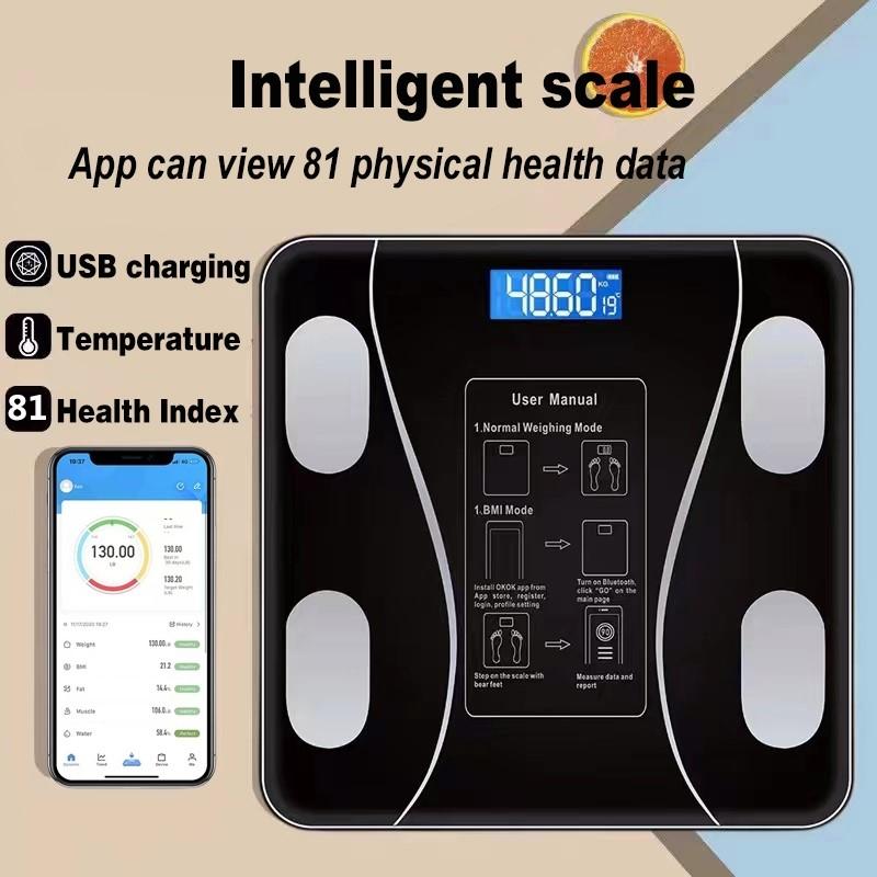 [SG STOCK] digital weighing scale body fat weighing scale weight ...